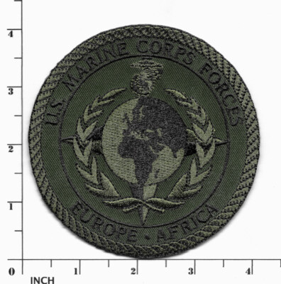 USMC subdued OD Marine Corps Forces Europe / Africa MARFOREUR/AF ...