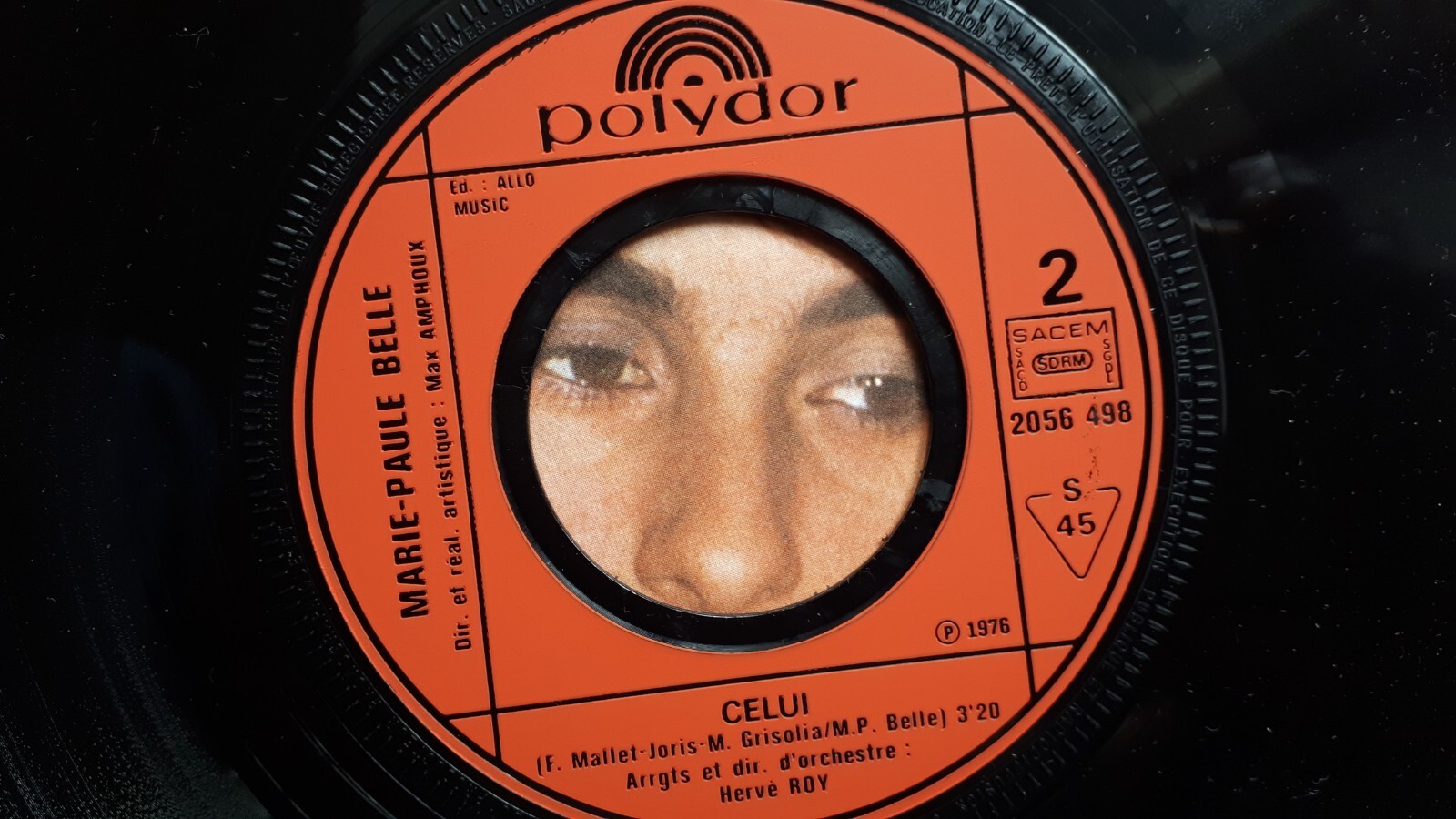 MARIE-PAULE BELLE LA PARISIENNE 45T SP 1976 POLYDOR 2056.498 VINYLE ...