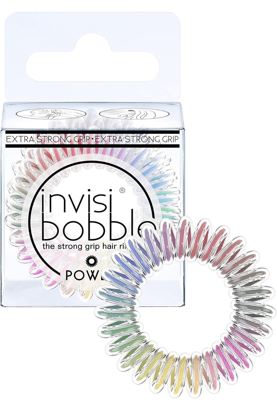 invisibobble Original Traceless Spiral Hair Ties - Pretzel Brown (Pack ...