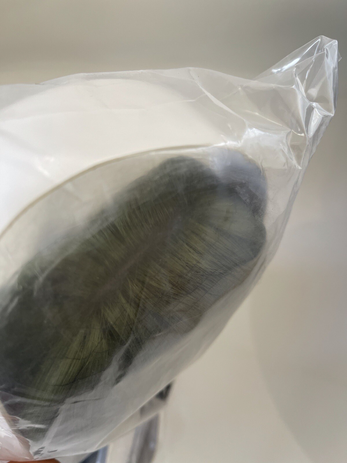 Women Girl Trendy Party Fringe Green Silver Natural Look Short BOB Hair ...