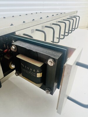 1970s Electrodyne LA1600 Rack, 11 Preamps Quad Eight Langevin Neve 1272 ...