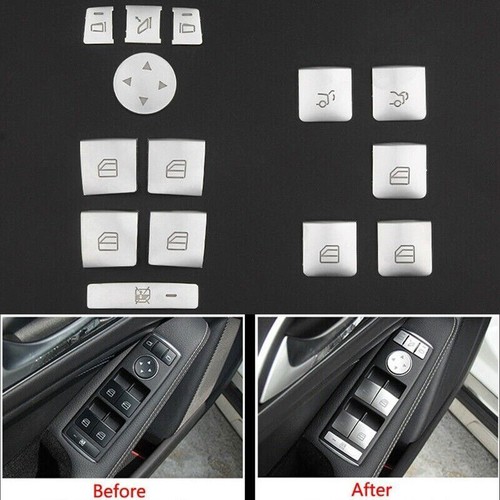 Window Lift Switch Button Cover for Mercedes-Benz A/B/C/e/GLA/CLA/GLK ...