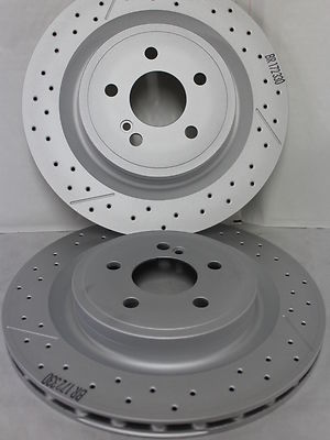 NEW Genuine Mercedes-Benz W176 A-Class REAR A45 AMG Brake Discs X2 ...