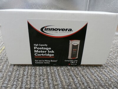 Remanufactured Fluorescent RED Ink Cartridge for Pitney Bowes Connect+ ...