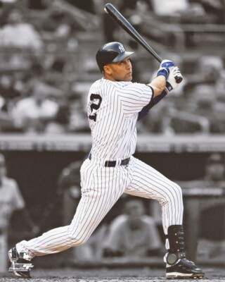 New York Yankees DEREK JETER Glossy 8x10 Photo Spotlight Print Poster ...