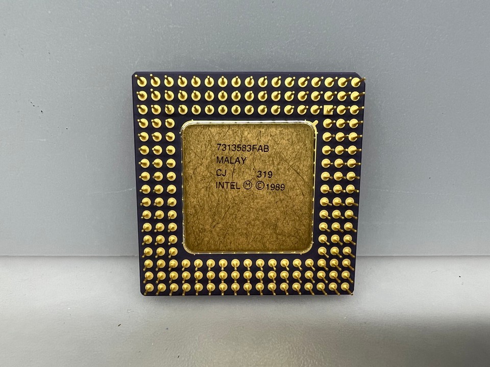 Intel i486DX 33 CPU Free Shipping | eBay