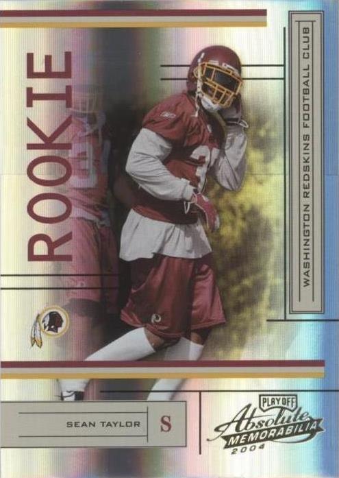 2004 Playoff Absolute Memorabilia - Rookie Sean Taylor #190 /750 (RC ...