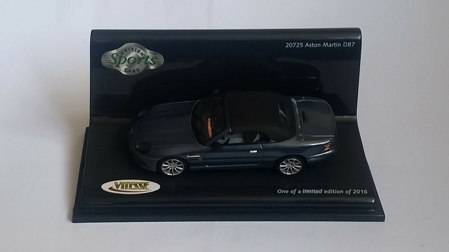 Vitesse 20725 Aston Martin DB7 solway grey 1:43 Mint in Box Limited ...