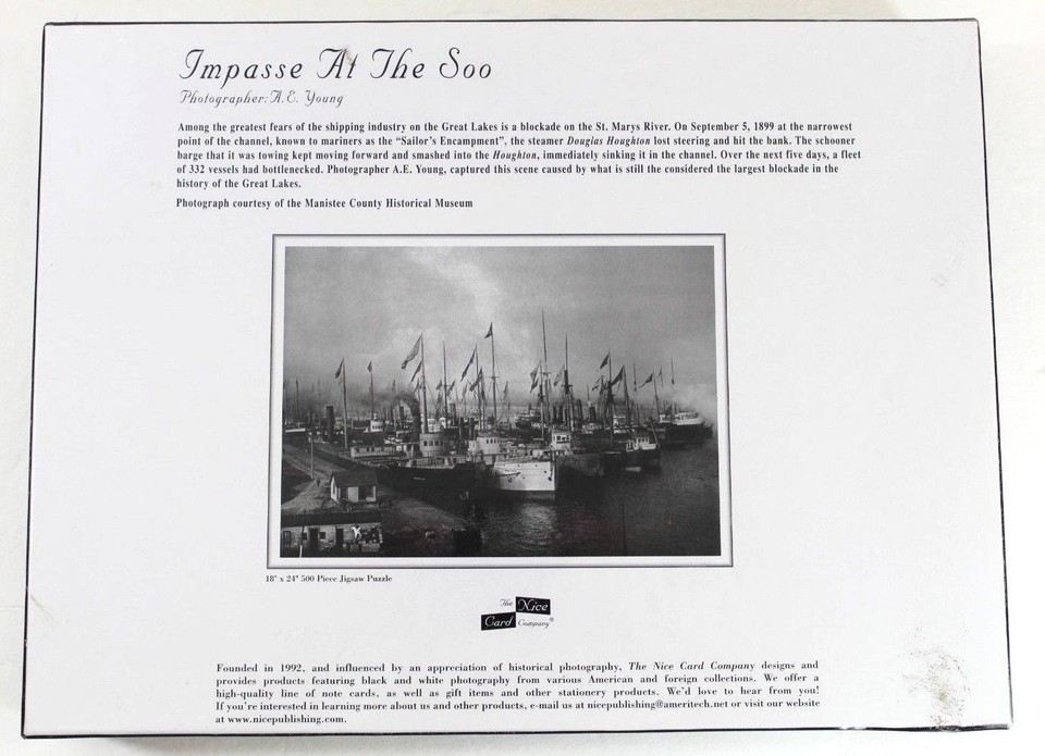 Impasse At The Soo Jigsaw Puzzle | eBay
