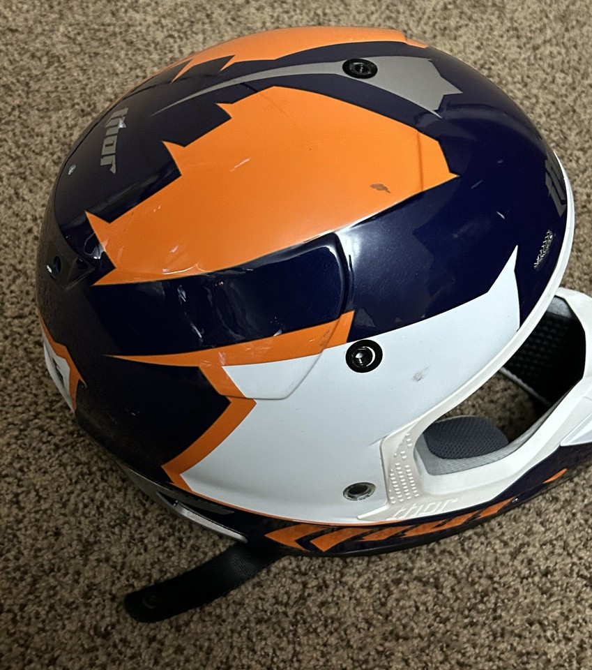 Thor Verge Helmet Adult Small Size 6 7/8”-7” MX ATV Dirt Bike Off Road ...