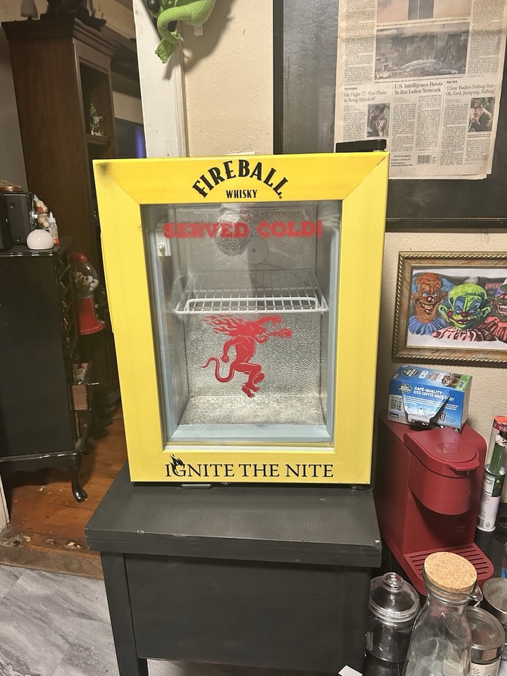 Fireball Mini Refrigerator | eBay