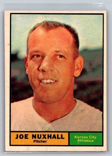 1961 Topps #444 Joe Nuxhall ATHLETICS | eBay
