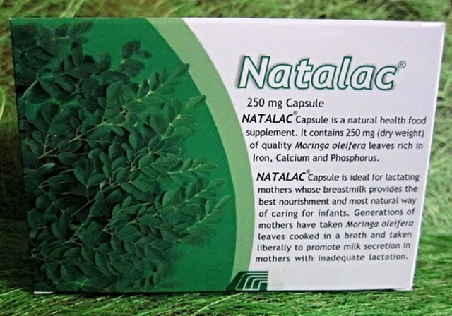 Natalac Lactating Mothers Malunggay Moringa Breast Milk Supplement 100 ...