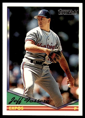 1994 Topps Gold Baseball Card Jeff Fassero Montreal Expos #554 | eBay
