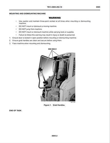 115 Page 2009 CASE M400T M400W SKID STEER LOADER TYPE II III Operator ...