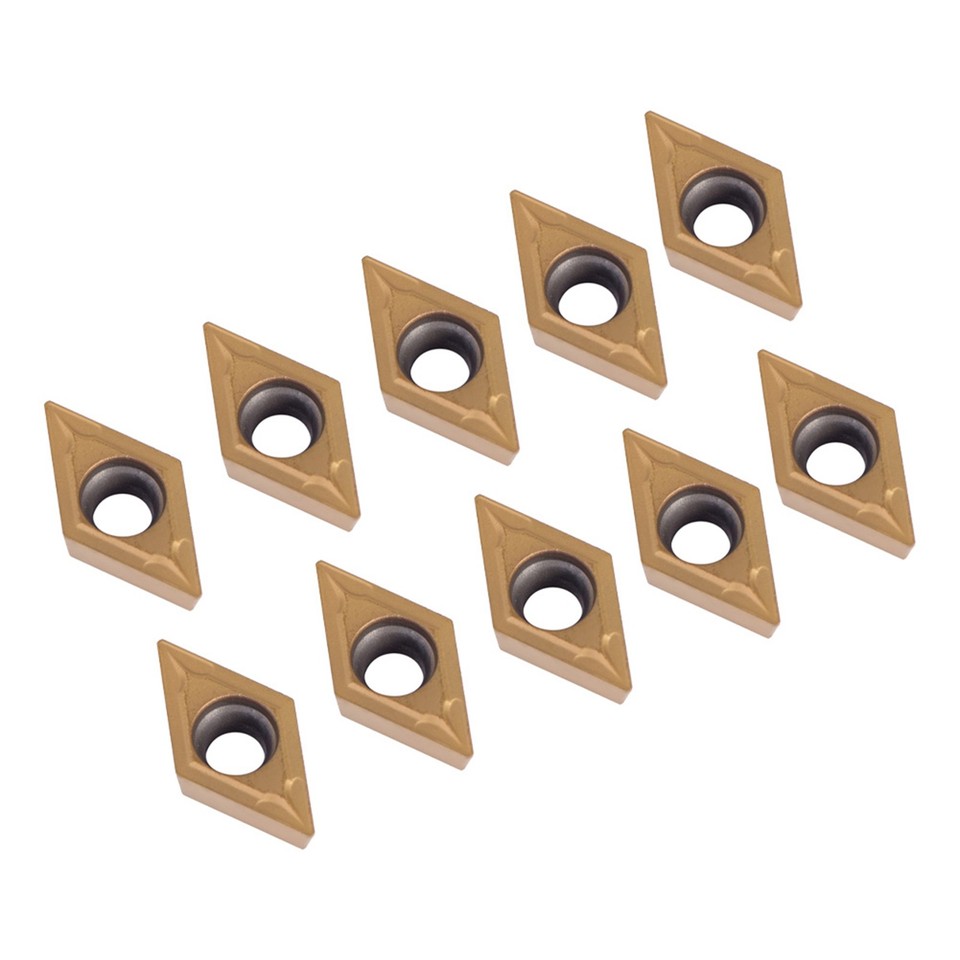10pcs CNC Carbide Tips Inserts Cutter Lathe Turning Tool With Box SG ...