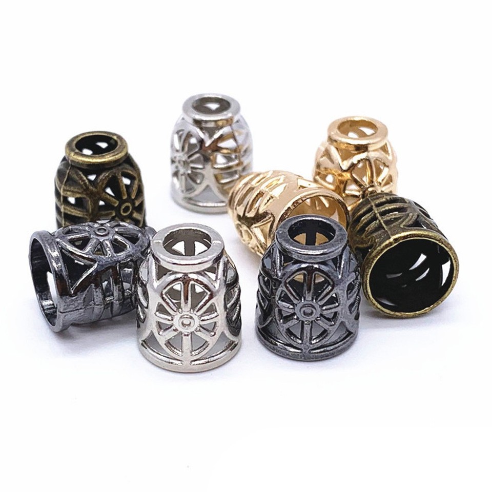 80Pcs Multi-function Rope Ends Zinc Alloy Cord Locks Professional Rope ...