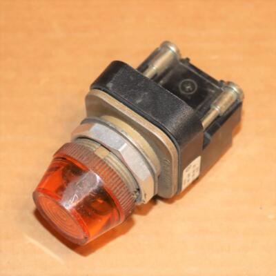 One Allen Bradley 800T-P16 120V Amber/Orange Pilot Light | eBay