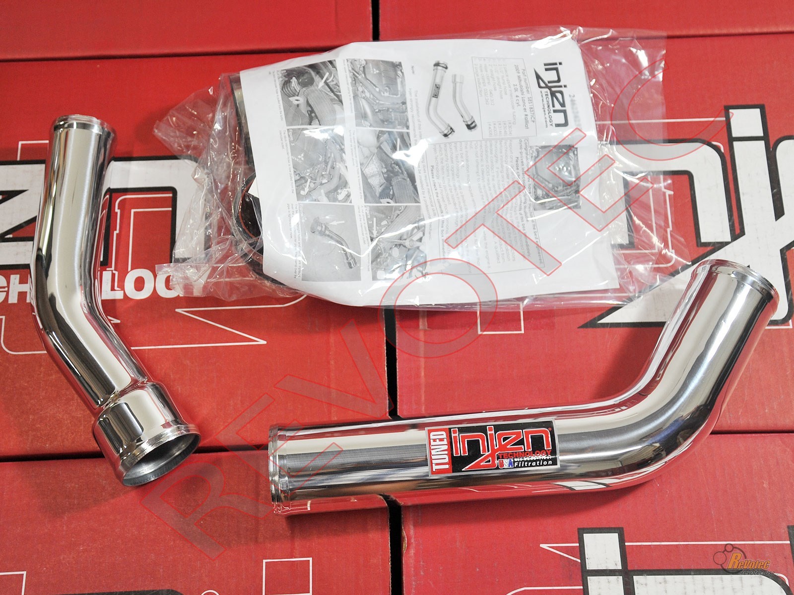 Injen Intercooler Pipe Kit 09-11 Mitsubishi Lancer Ralliart 2.0L Turbo ...