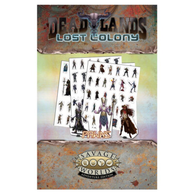 Savage Worlds RPG Deadlands Lost Colony Pawn Set S2P10806 | eBay