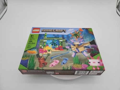 LEGO Minecraft: The Guardian Battle (21180) Diver Axolotl Glow Squid ...