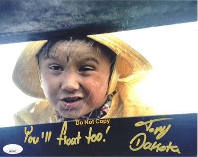 TONY DAKOTA signed 8x10 Photo IT 1990 GEORGIE DENBROUGH JSA ...