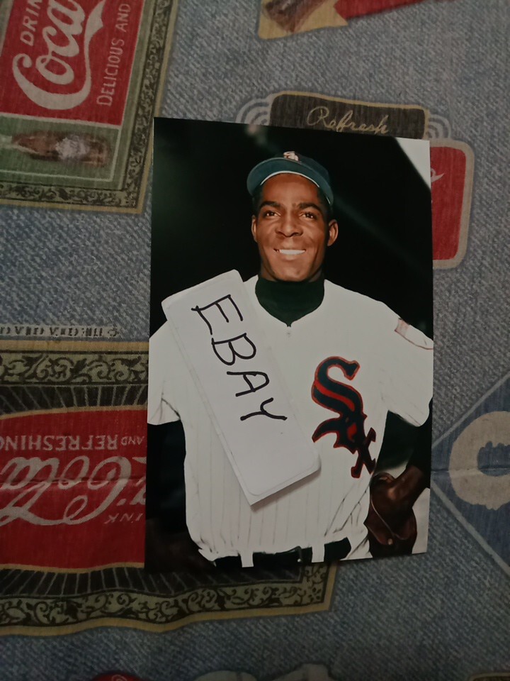 MINNIE MINOSO, CHICAGO WHITE SOX, GLOSSY COLOR 4X6 PHOTO, BRAND NEW | eBay
