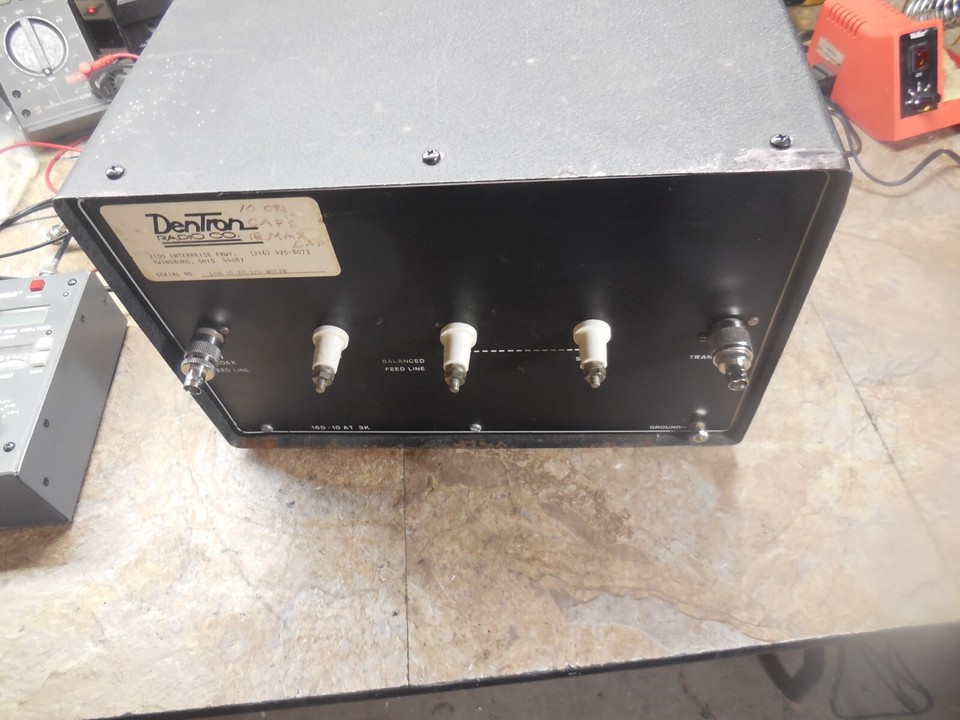 Dentron Super Tuner Antenna Tuner 3000W 3KW Ham *Works* *Read Notes ...