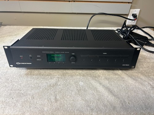 Crestron CEN-TRACK 3-Slot Modular Tuner Card Rack FM/XM W/ ATC-AudioNet ...