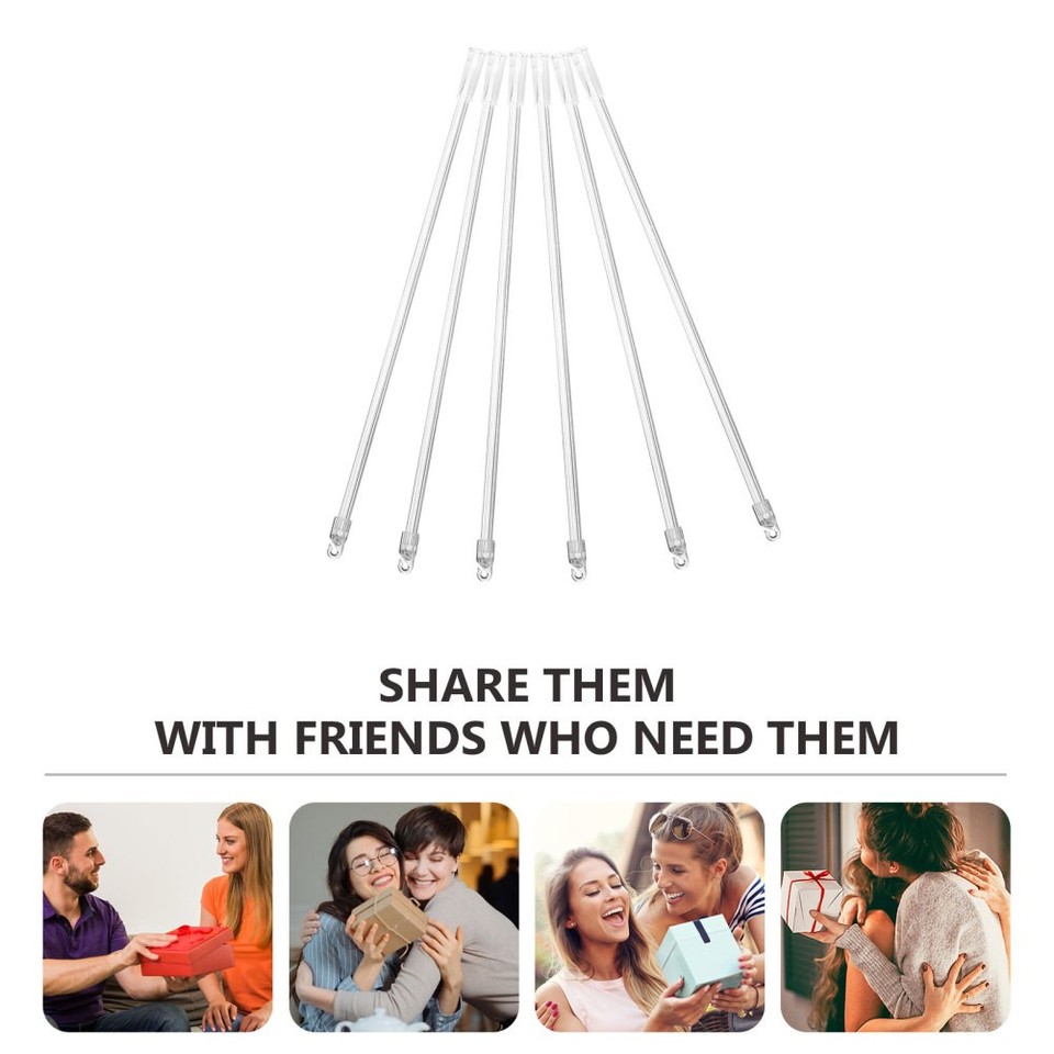 6 Sets Replacement Blind Rods Vertical Blind Wands Material For Window ...