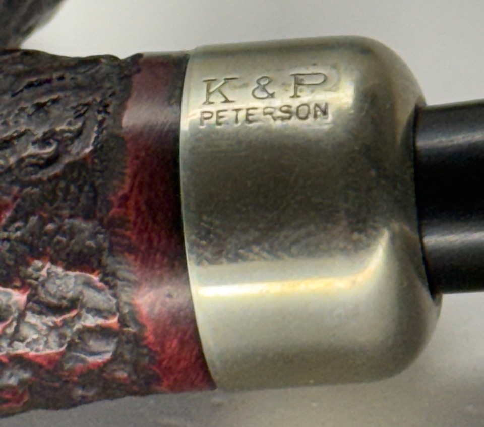 Peterson System Standard 301 Rusticated P-lip Estate Briar Tobacco Pipe ...