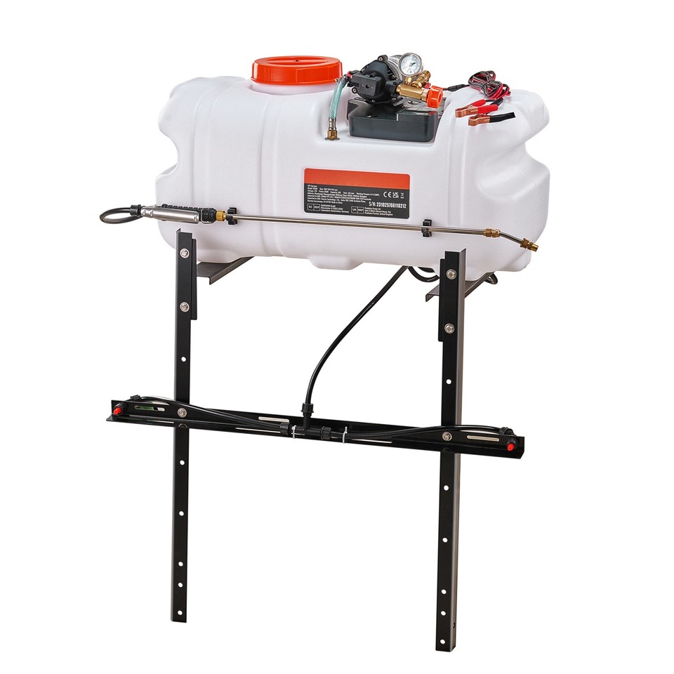 ATV Sprayer 60 L/15.9 Gal ATV/UTV Spot Sprayer with A Nozzle Boom 1.9 ...