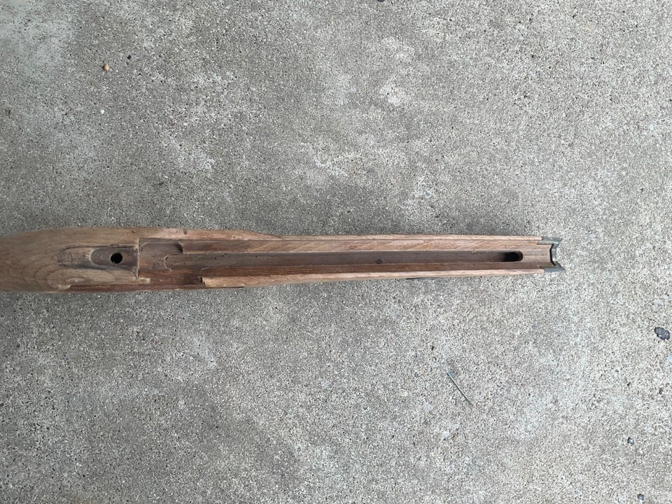 Un Finished CVA Hawken Sidelock Muzzleloader Rifle Wood Stock - 15/16 ...