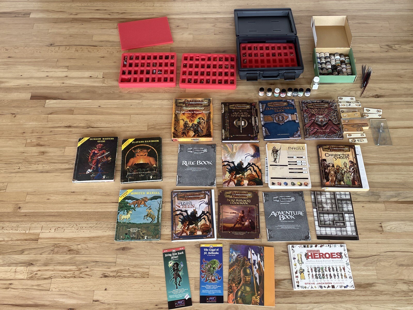Dungeons & Dragons Books And Minis | Huge Lot!! | 90+ Mini’s| RARES! | eBay