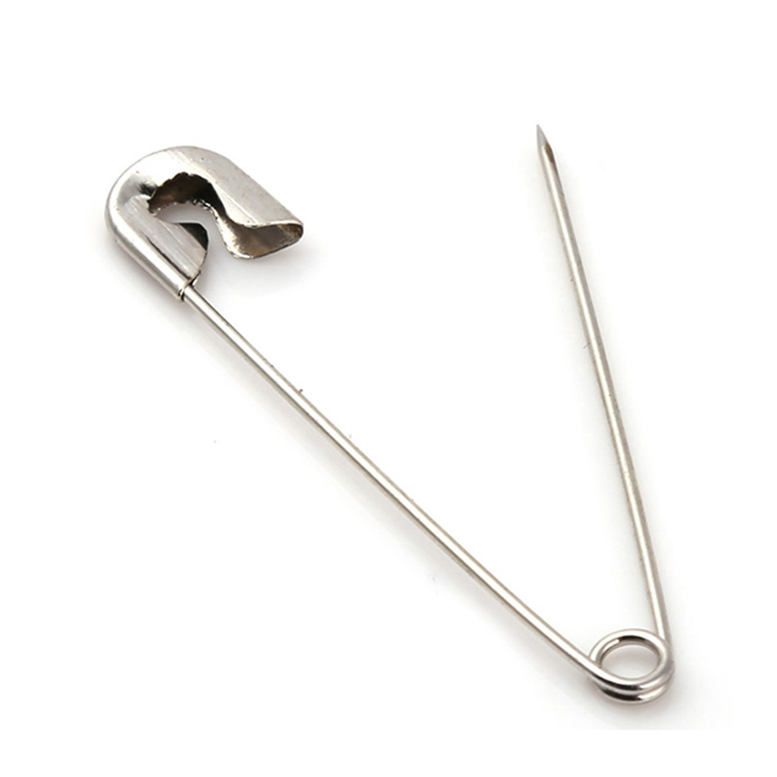 100 Stück Set Sicherheits Nadel Sicherheitsnadeln Groß Klein Basteln ...