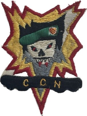 WARTIME MAC V SOG COMMAND AND CONTROL NORTH (CCN) BOMB BURST PATCH ...
