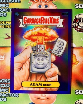 Gpk 2020 Chrome Series 3 Adam Burn ~Purple Refractor~ #220/250 🔥 #AN5a ...
