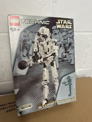 Star Wars Lego Technic Stormtrooper 8008 From 2001 - New And Sealed ...