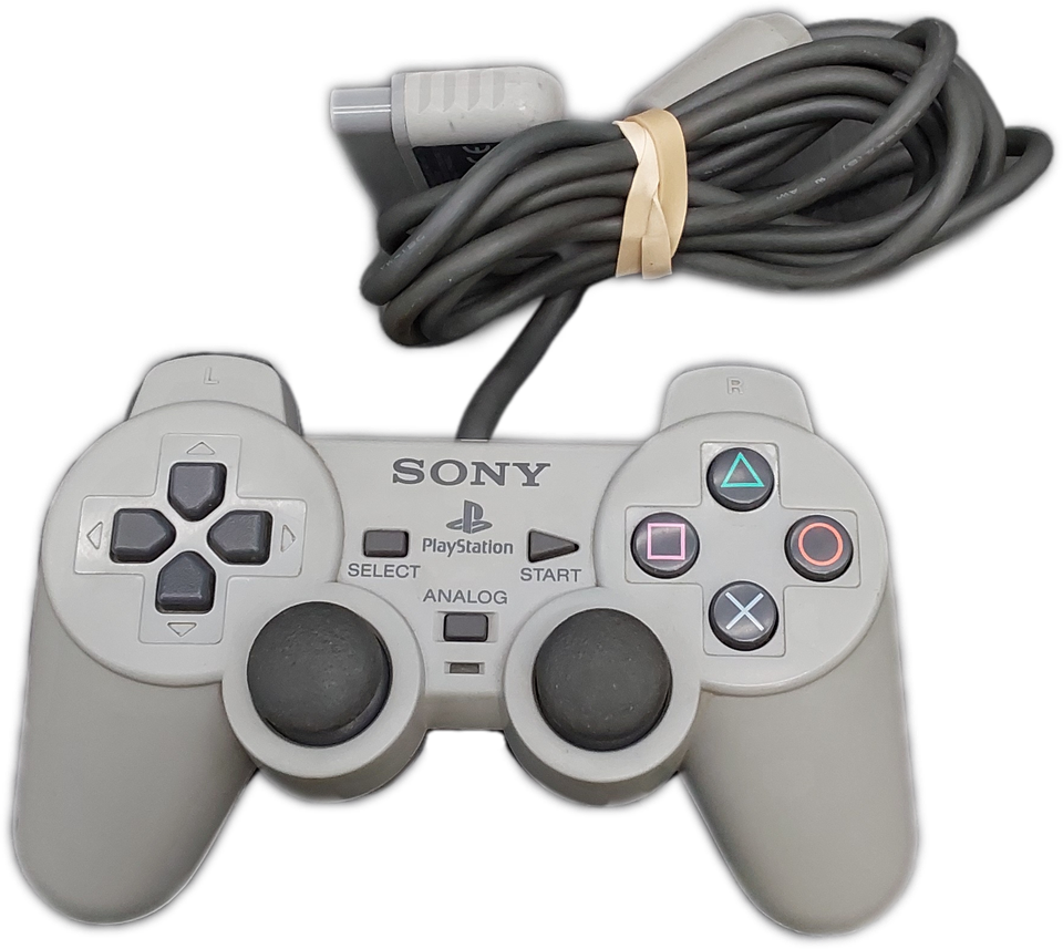 Sony PlayStation 1 Home Console W/ Dual Shock Controller and Power Cord ...