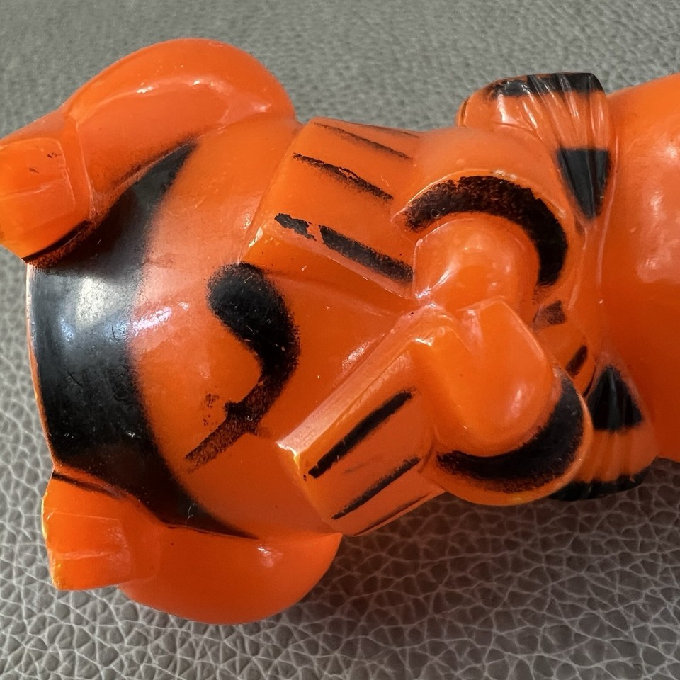 Rosbro Rosen Vtg Halloween Pig Bandit Masked Pig Hard Plastic Candy ...