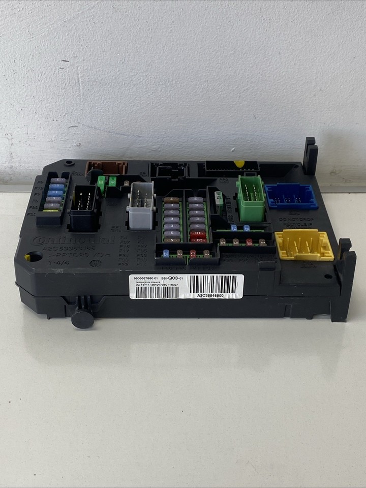 PEUGEOT 308 MK2 2014-2020 2.0 DIESEL ECU KIT 9809447980 BSI-9806687880 ...