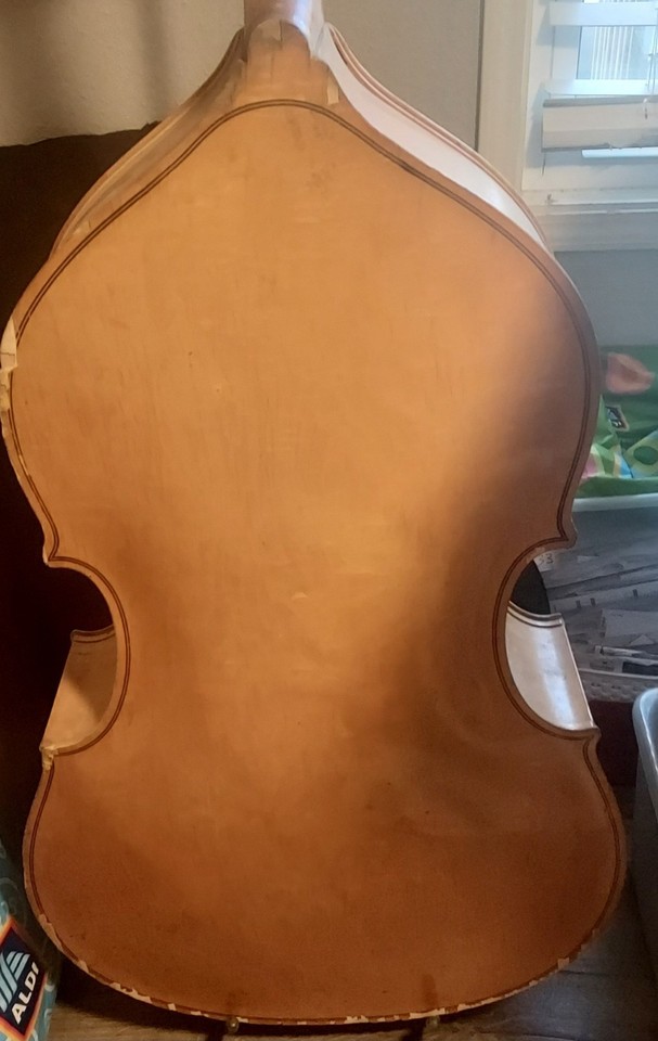 1952 kay M1 Blonde 3/4 Upright Bass With Case, K&K Bass Max Pickup, And Stand | eBay