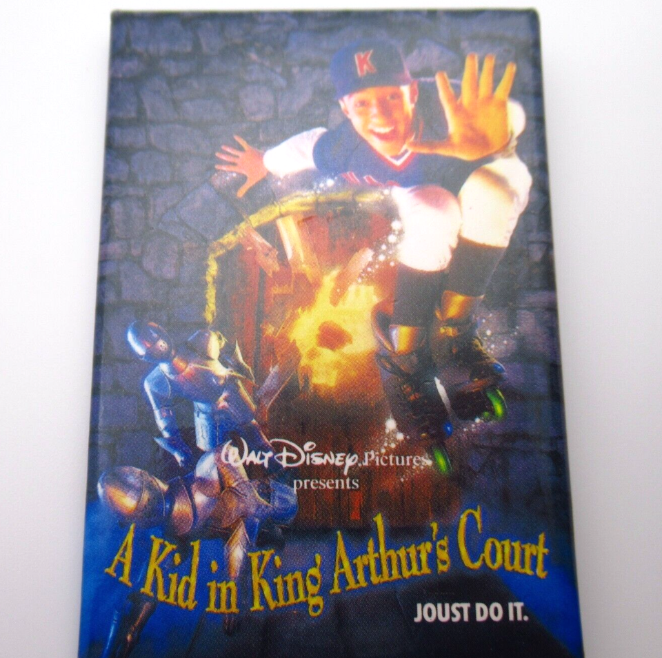 A Kid In King Arthur's Court - Disney - Movie Promo Pin - Joust Do It ...
