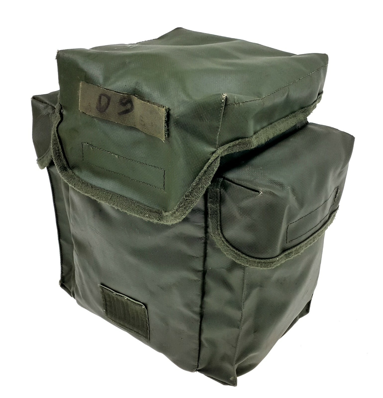 EX-ARMY MILITARY BAG RUBBERIZED BACKPACK WEATHERPROOFPACK SURPLUS OD ...