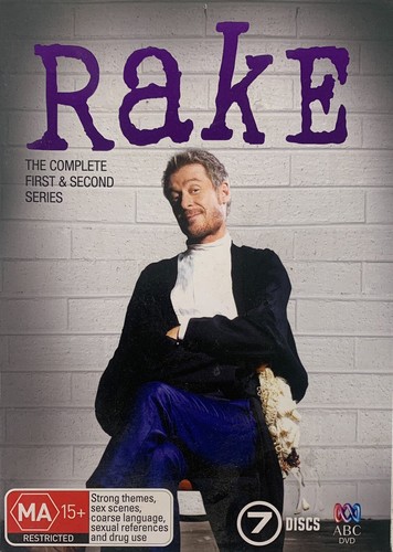 Rake: Season 1 & 2 Series 1-2 DVD Box set Region 4 Discs Like New Sent ...
