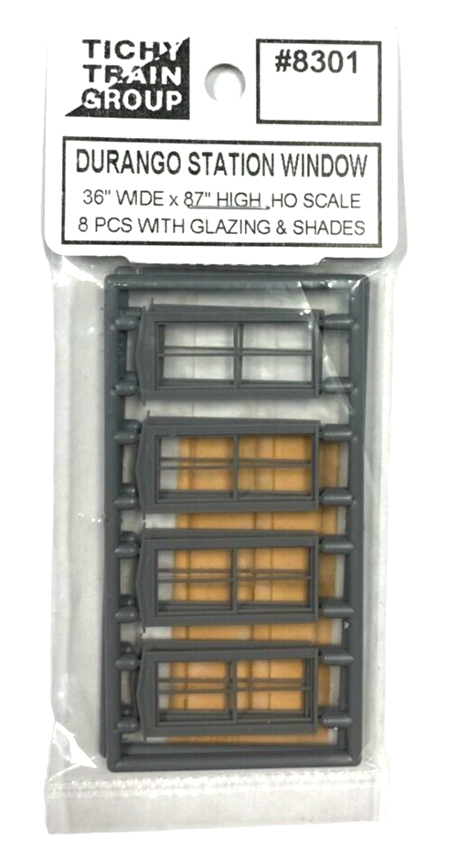 HO Scale Tichy Train Group 8301 Durango Station 36" x 87" 2/2 Double ...