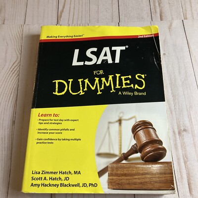 LSAT For Dummies 9781118678053| eBay