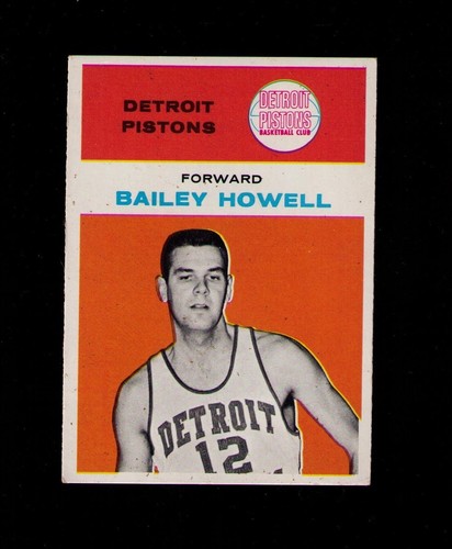 1961 Fleer # 20 Bailey Howell RC EX | eBay