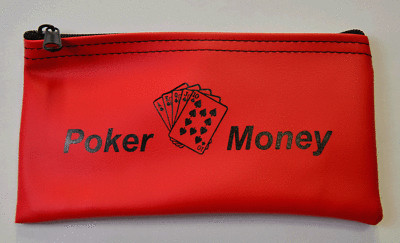 Poker Gambling Money Bag Purse Wallet Casino Player Custom Zipper ...