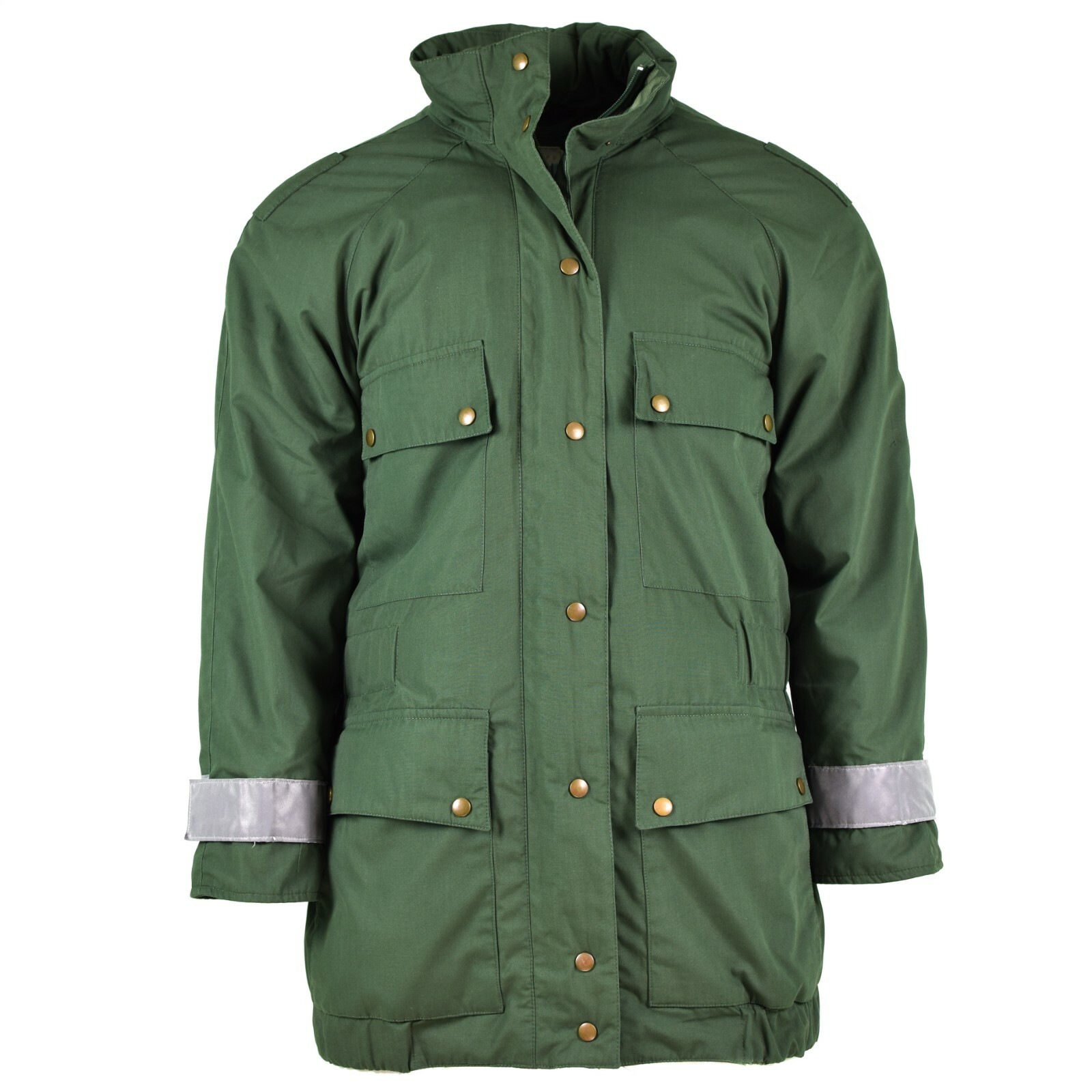 Genuine German police jacket GoreTex green waterproof BGS parka | eBay